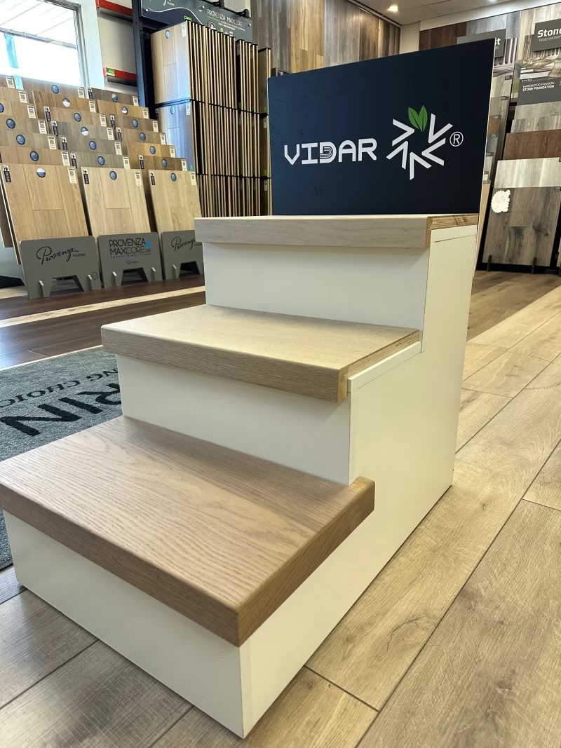 Vidar Design Engineered Hardwood Stairs (Both Side Open Return ...